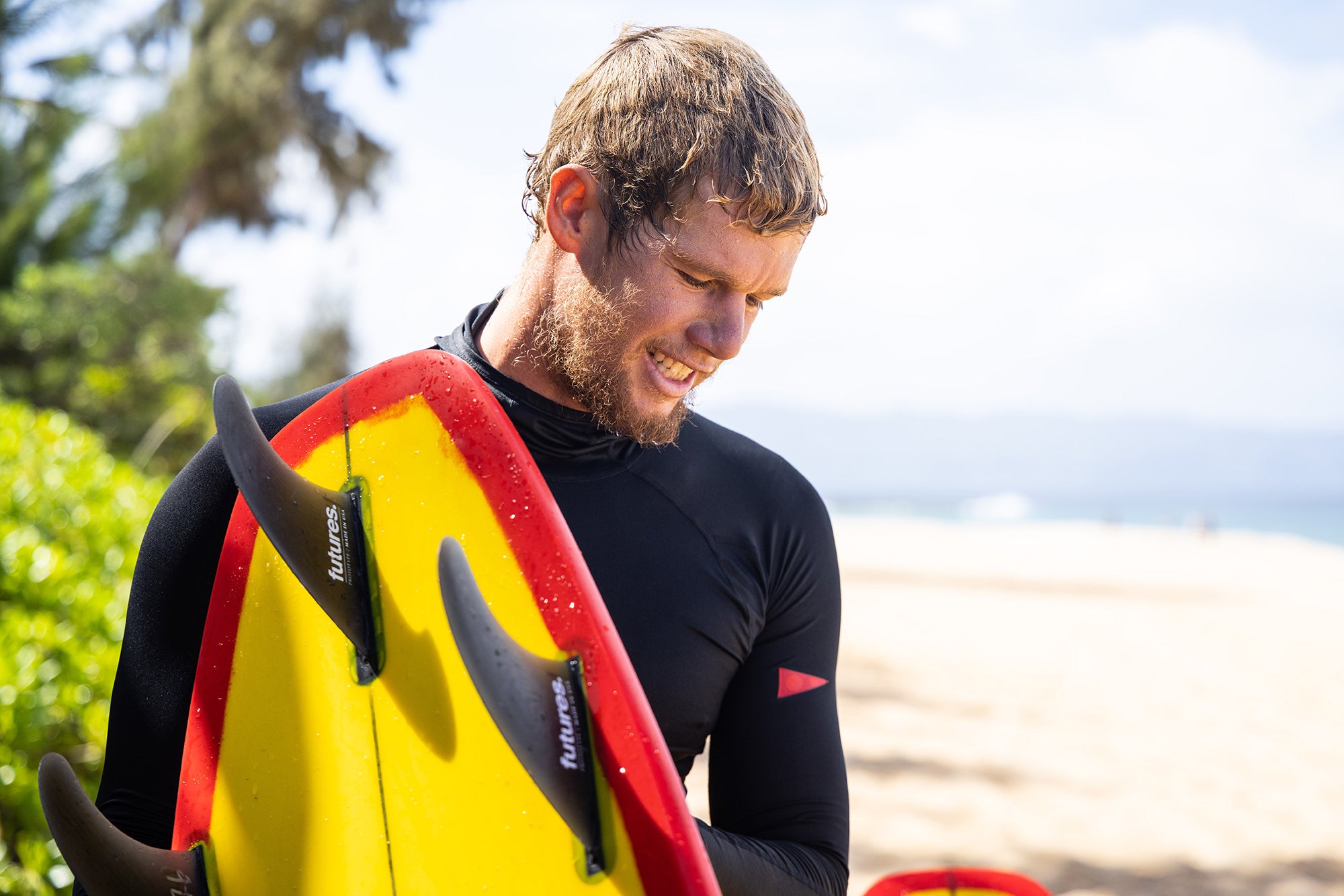 John Florence’s Go-To: The Hooded Rashguard – Florence Marine X