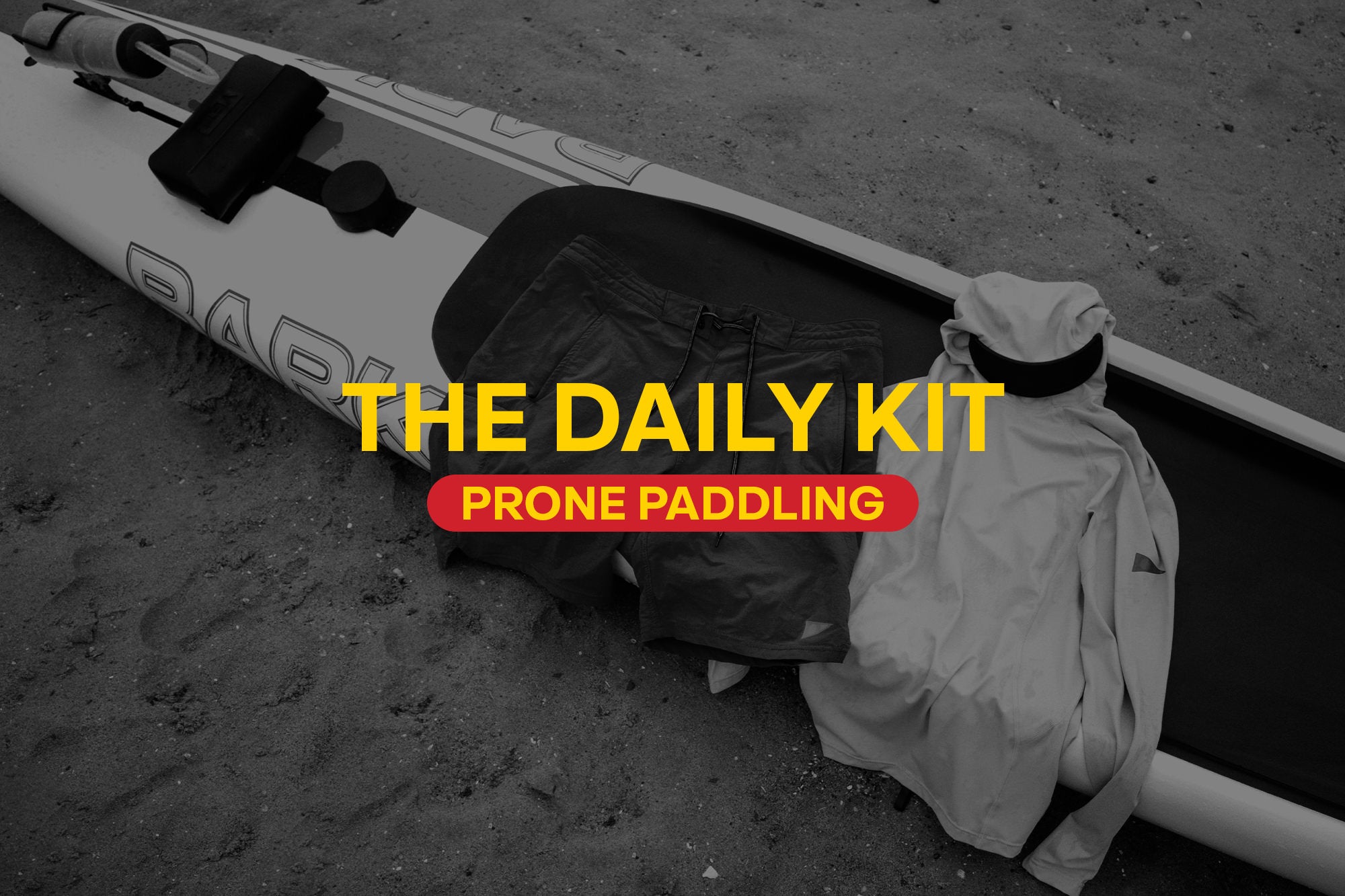 THE DAILY KIT: PRONE PADDLING – Florence Marine X